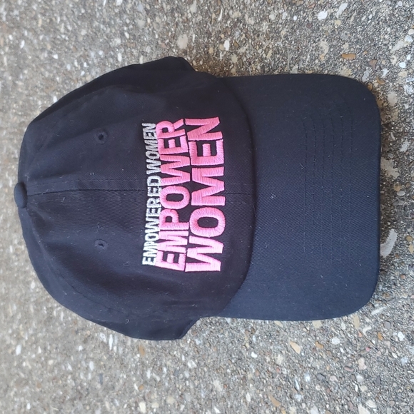 Accessories | Empowered Women Empower Women Black Pink Ball Cap Hat ...